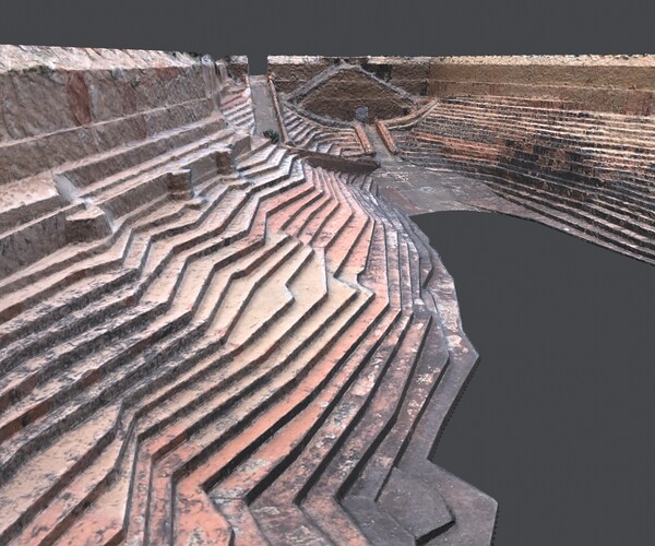 ArtStation - Step Well Low Poly | Game Assets