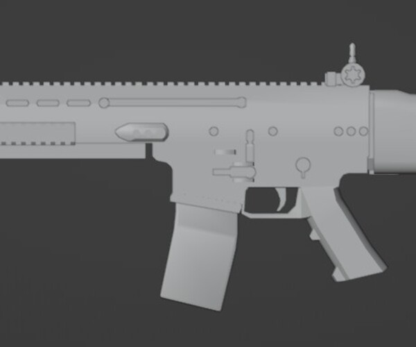 ArtStation - SCAR | Game Assets