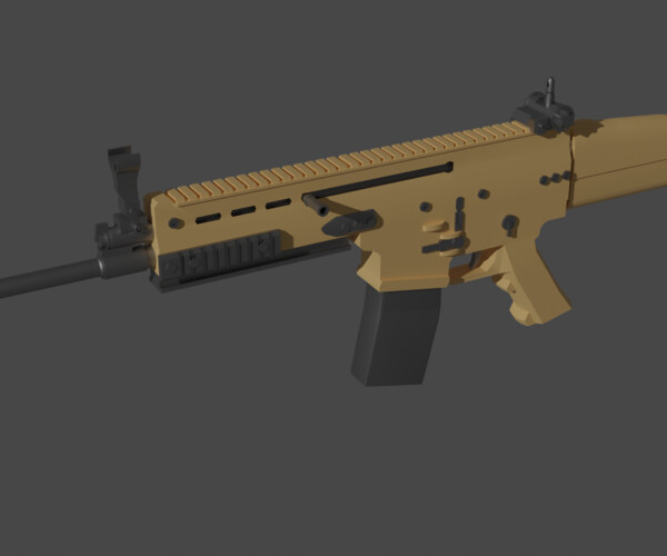 ArtStation - SCAR | Game Assets