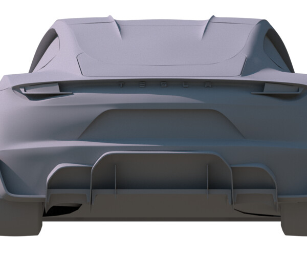 ArtStation - Tesla Roadster | Resources