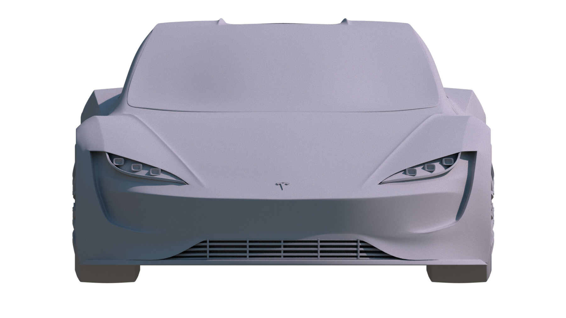 ArtStation - Tesla Roadster | Resources