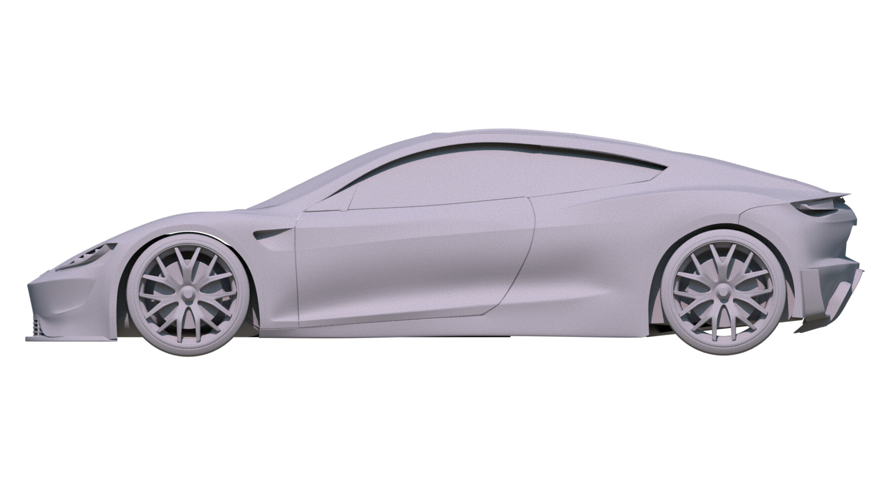 ArtStation - Tesla Roadster | Resources