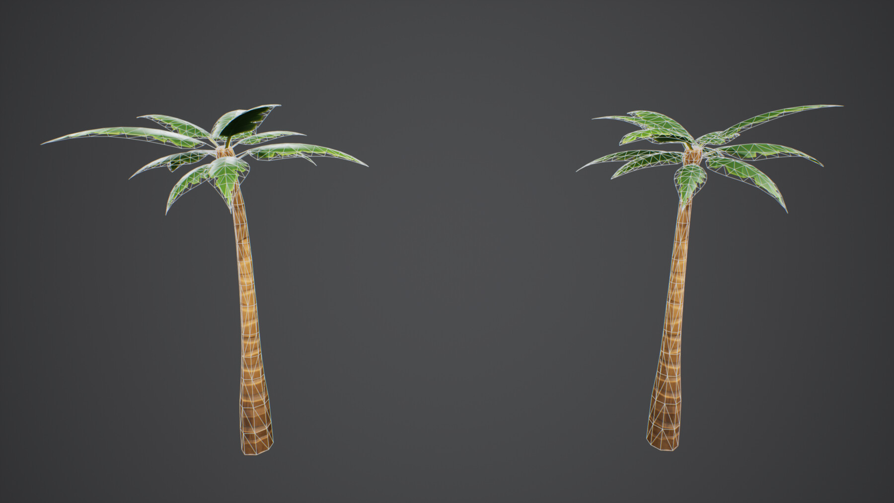 ArtStation - Stylized Palm Tree 02 | Game Assets