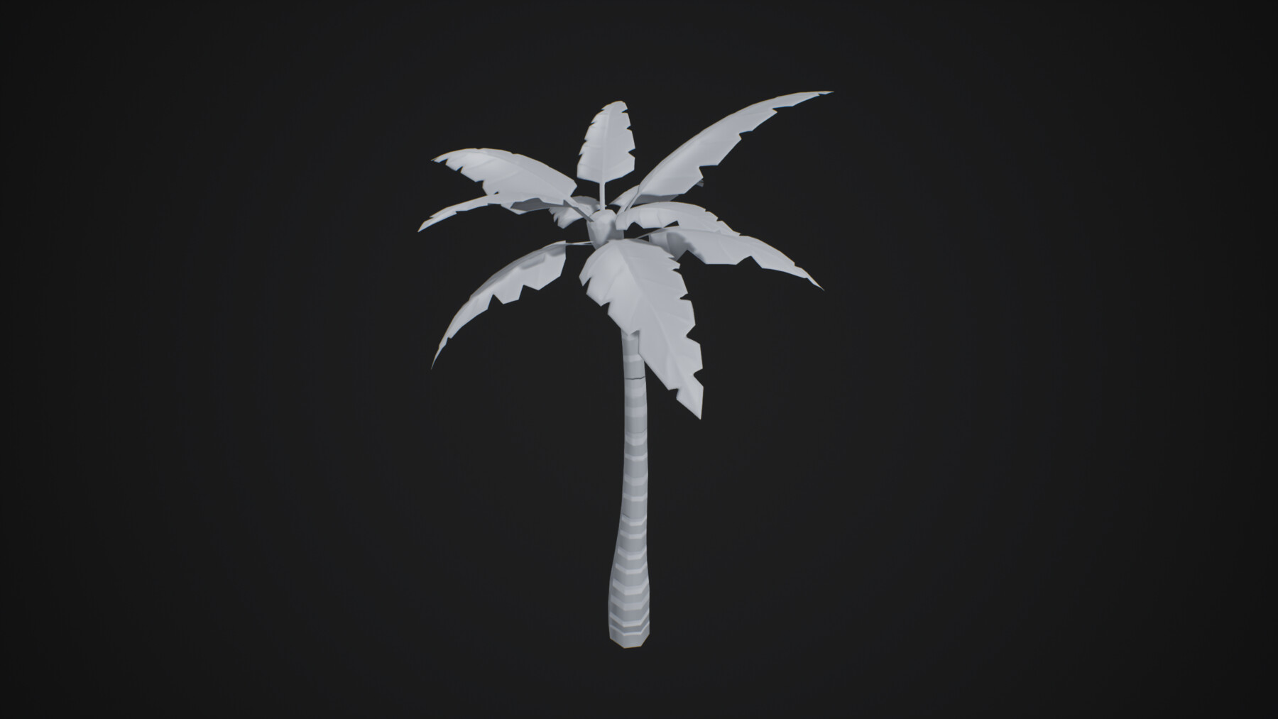 ArtStation - Stylized Palm Tree 02 | Game Assets