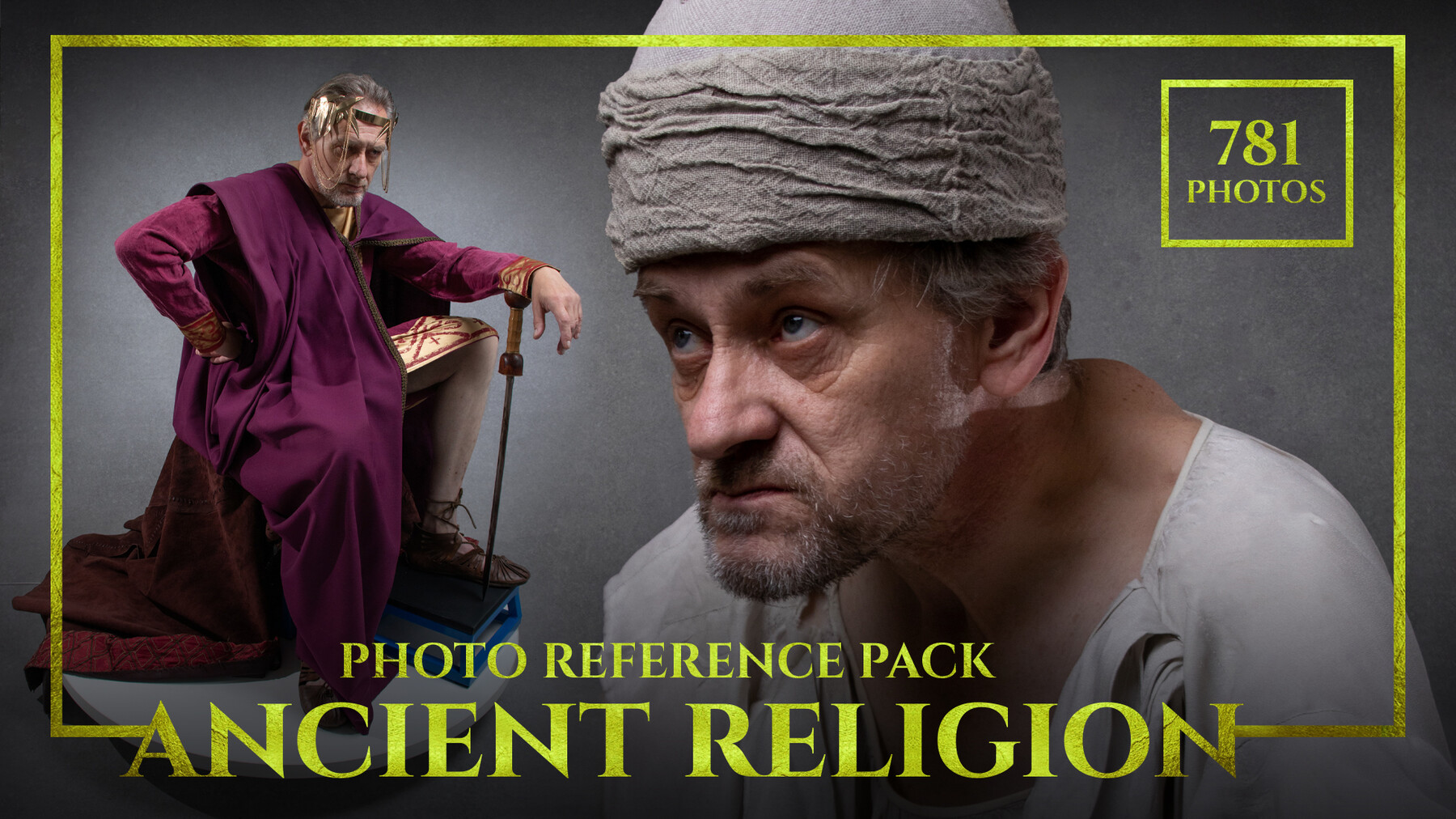 Satine Zillah - Ancient Religion- Photo Reference Pack For Artists- 781 ...