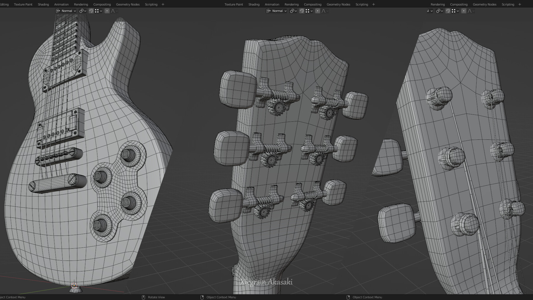 ArtStation - Electric Guitar | Game Assets