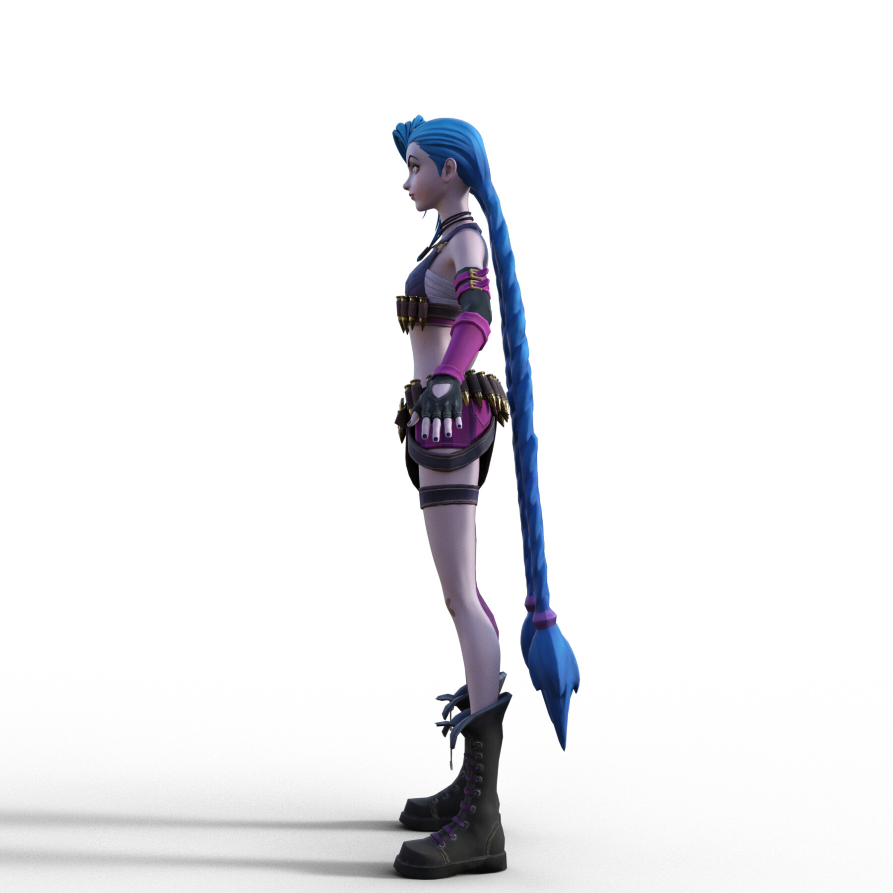 ArtStation - League of Legends - Jinx RIGGED | Resources