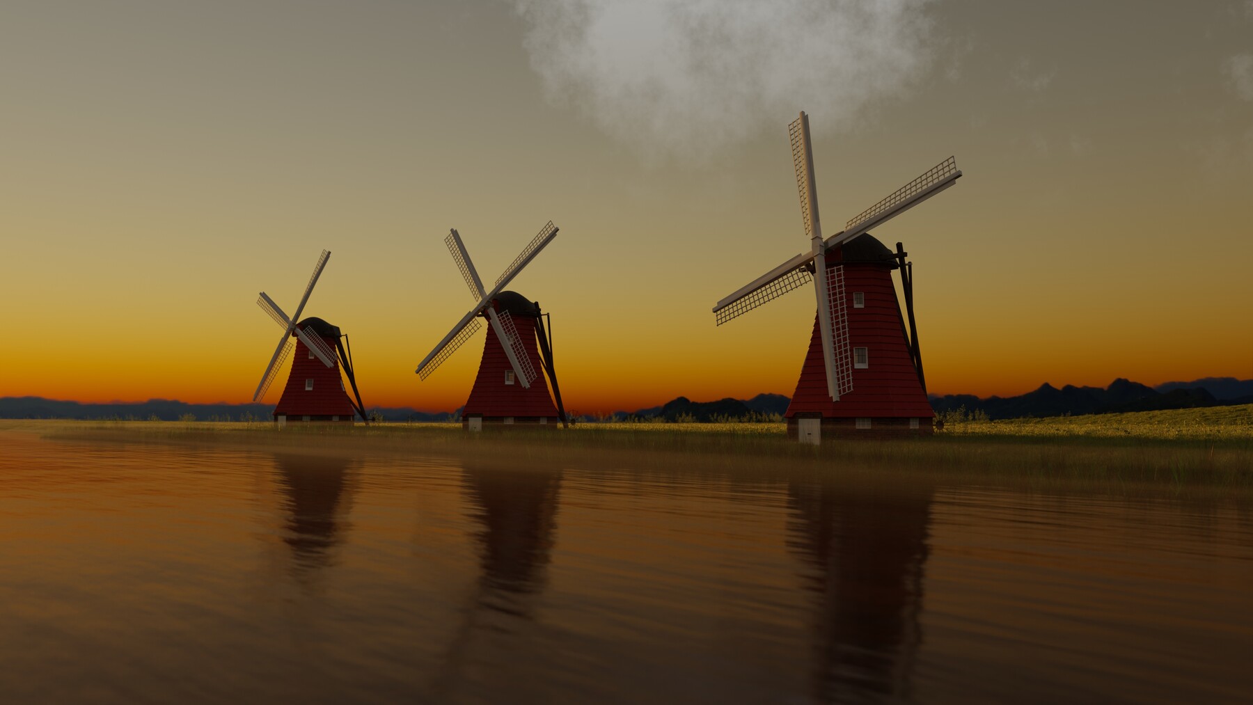 ArtStation - Dutch Windmill | Artworks