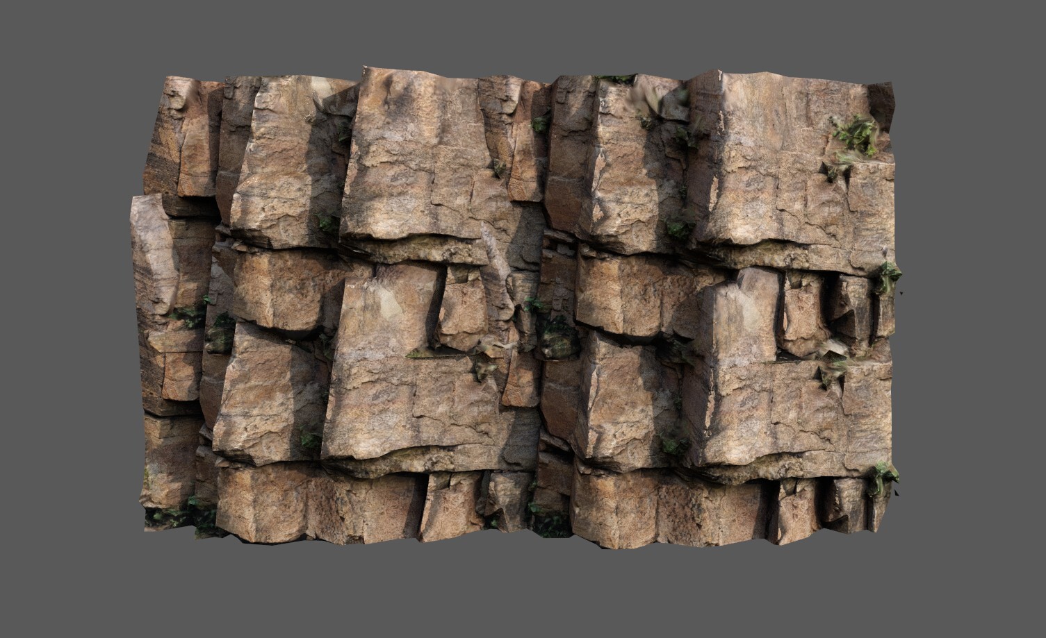 ArtStation - Stone Cliff Low Poly | Resources