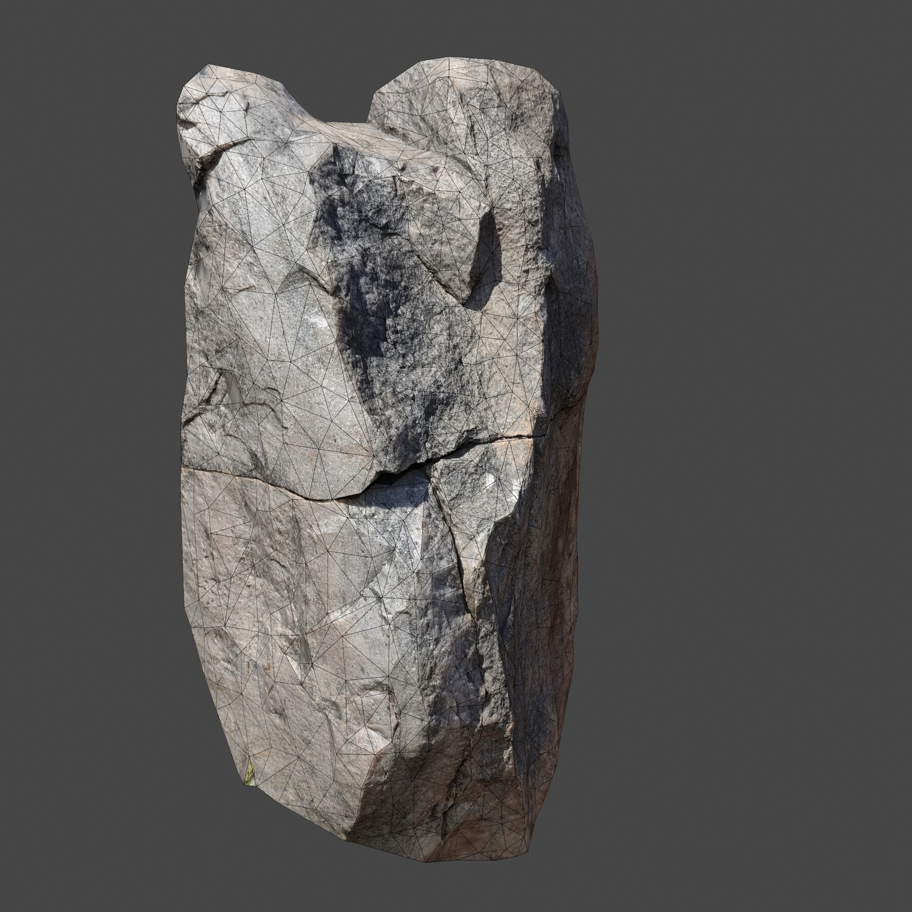 ArtStation - Stone Cliff Low Poly | Resources