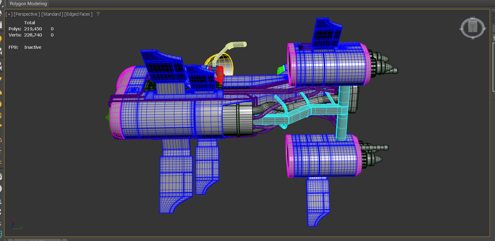 ArtStation - Mermac Gemini HV 3000 (hover bike 3D model) | Resources