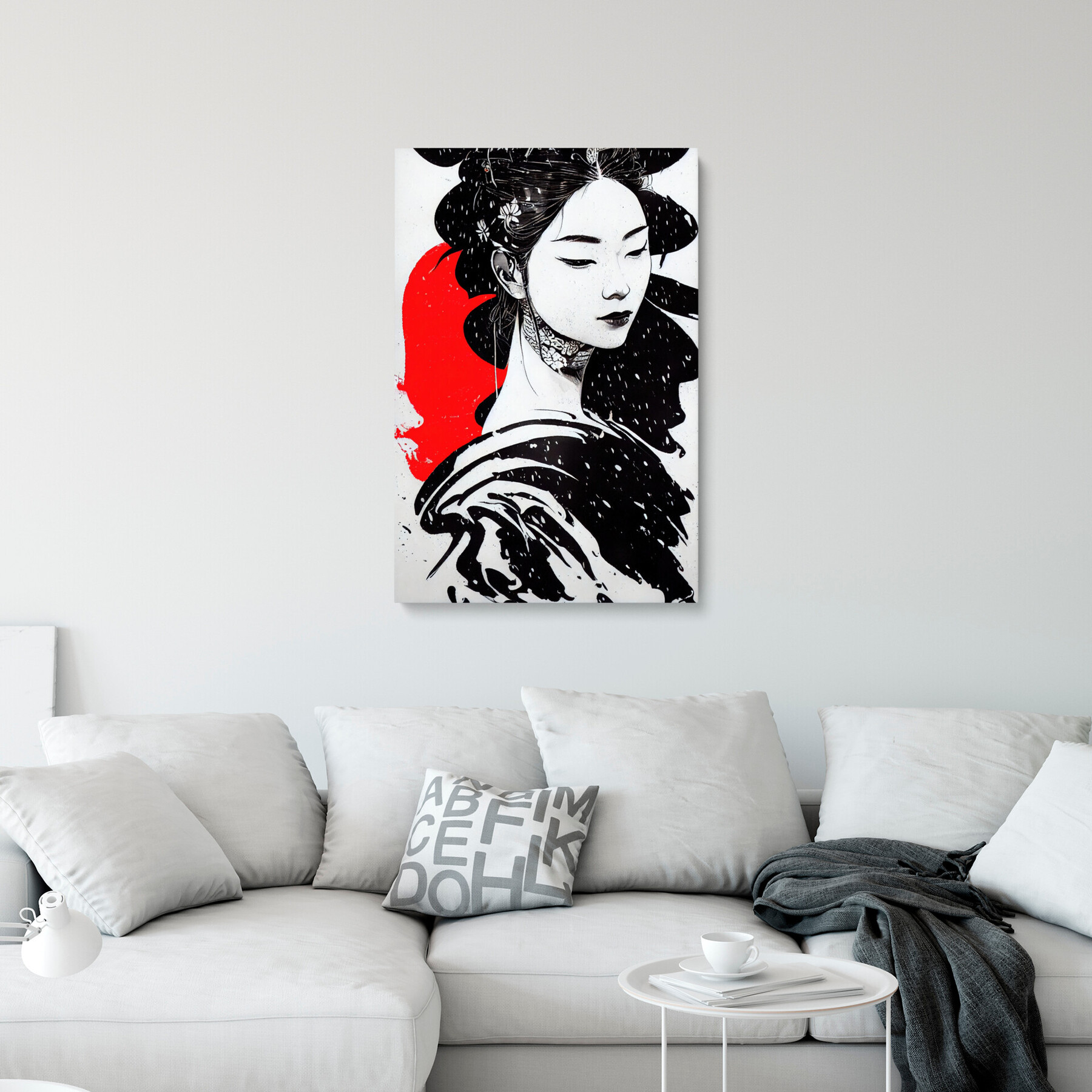 ArtStation - Japanese Geisha Downloadable Print, Stunning Art Large ...
