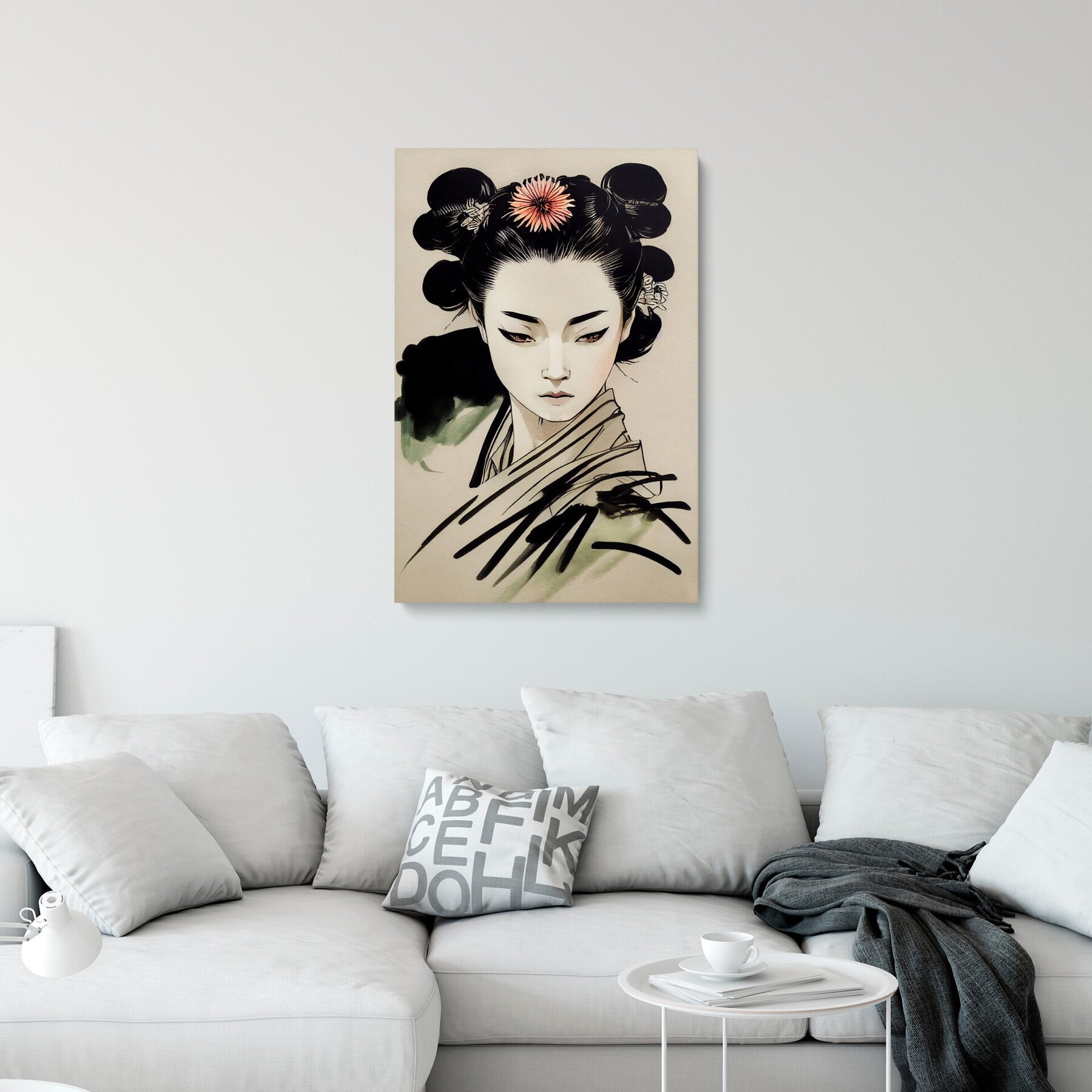 ArtStation - Japanese Geisha Downloadable Print, Stunning Art Large ...