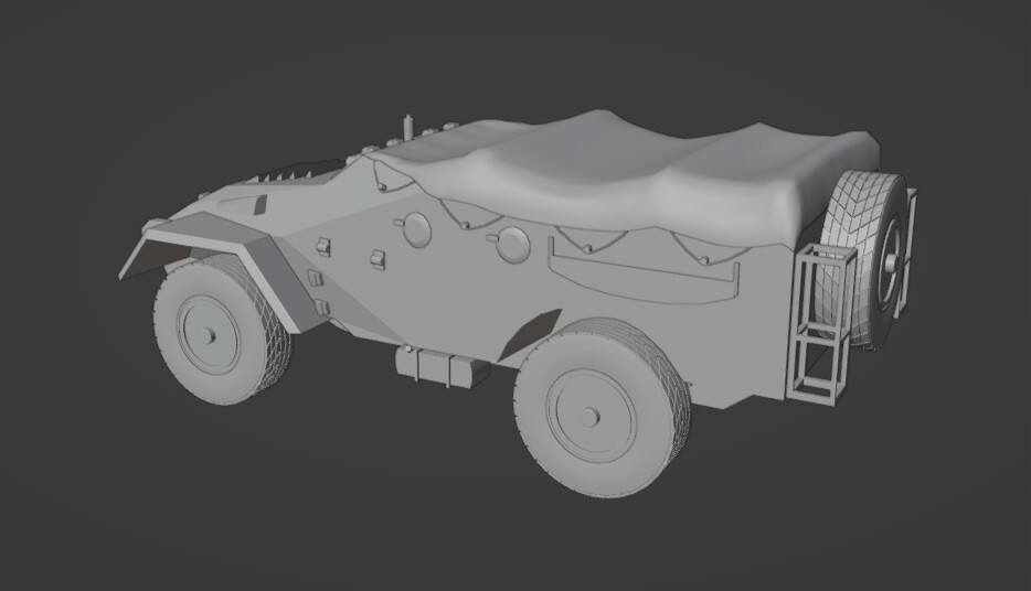 ArtStation - BTR-40 | Resources