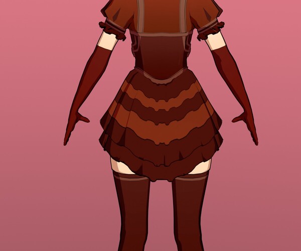 ArtStation - Iris Avatar for VRChat | Game Assets