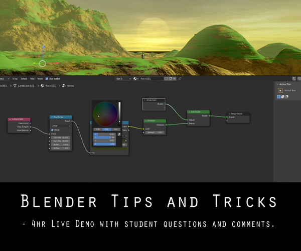 ArtStation - Blender Tips and Tricks Demos | Tutorials