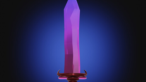 ArtStation - crystal sword | Resources