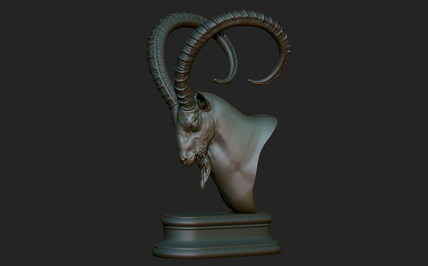 ArtStation - Ibex Head | Resources