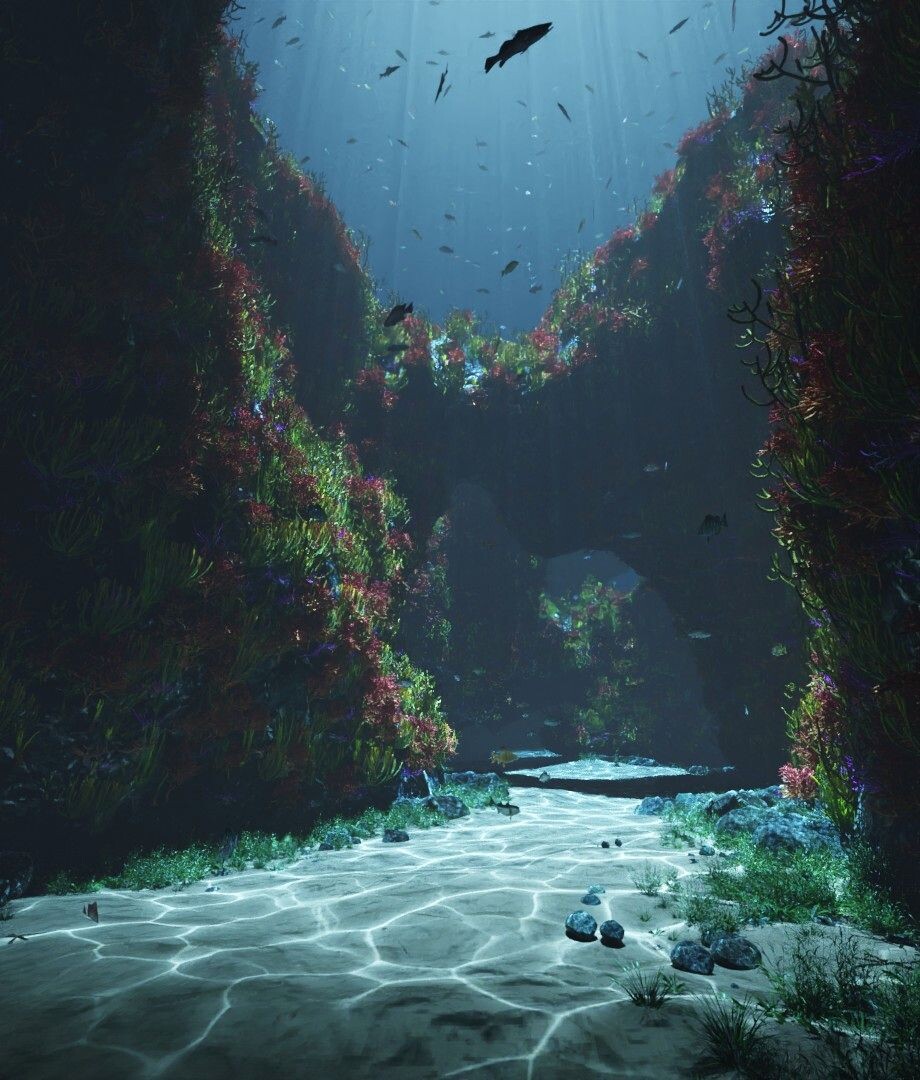 ArtStation - Underwater reefs | Game Assets
