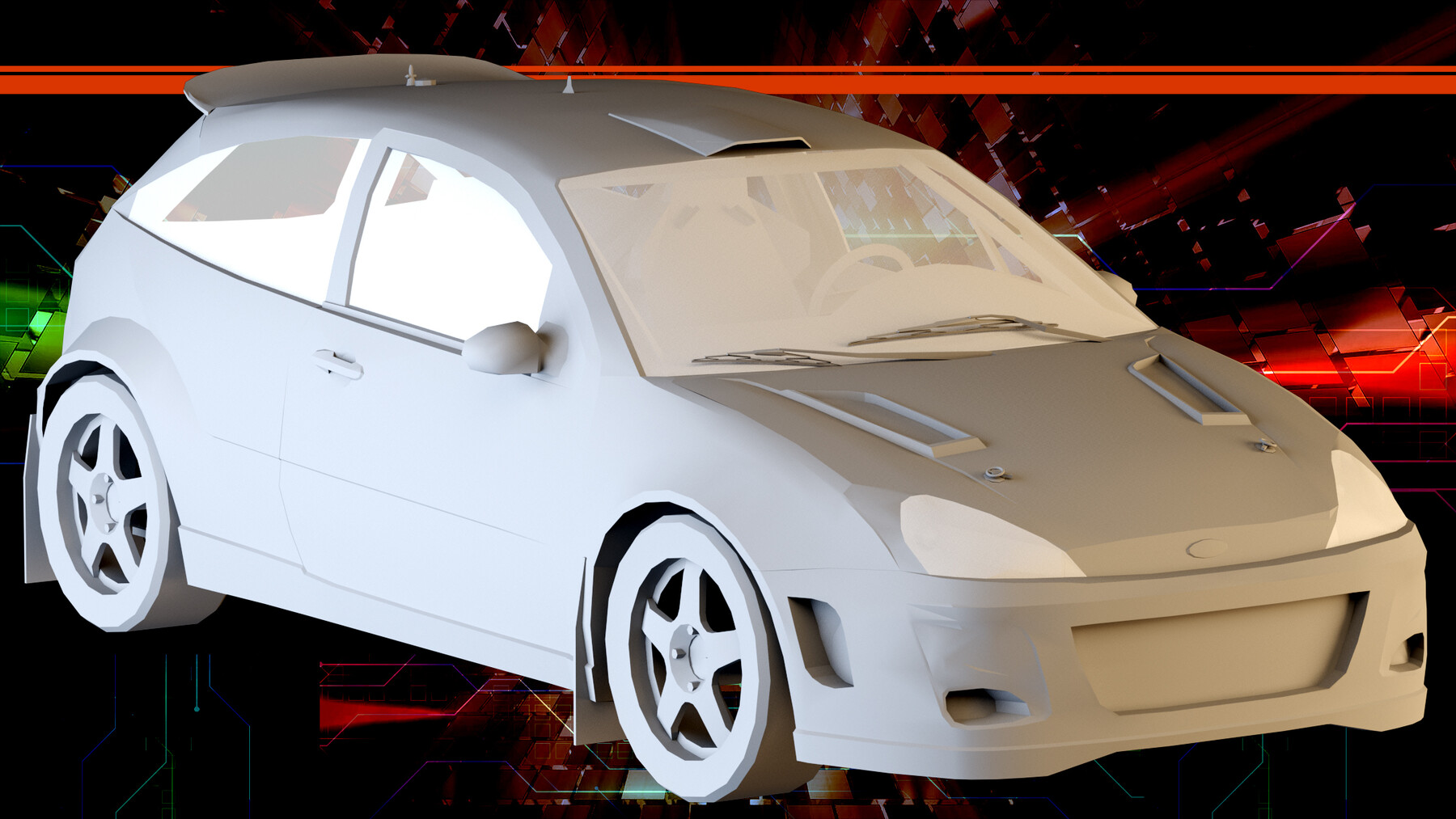 ArtStation - 13- Racing Cars- Vol 01- 3d models-max.fbx.obj | Game Assets