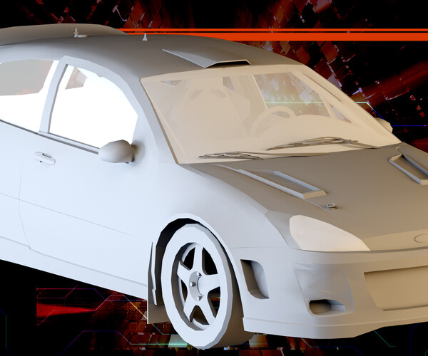 ArtStation - 13- Racing Cars- Vol 01- 3d models-max.fbx.obj | Game Assets
