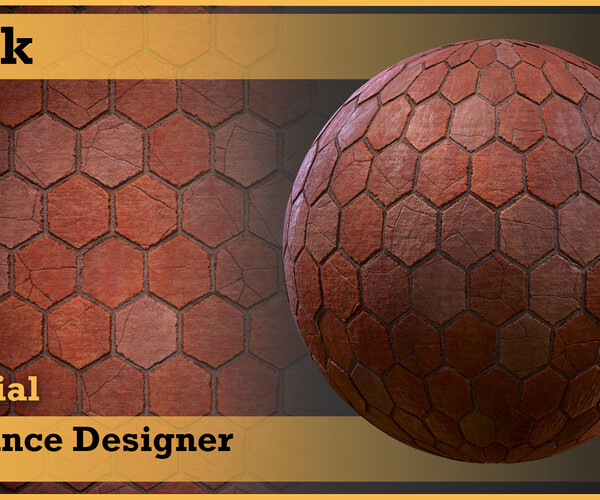 ArtStation - Brick - VOL 11 - substance designer | Game Assets