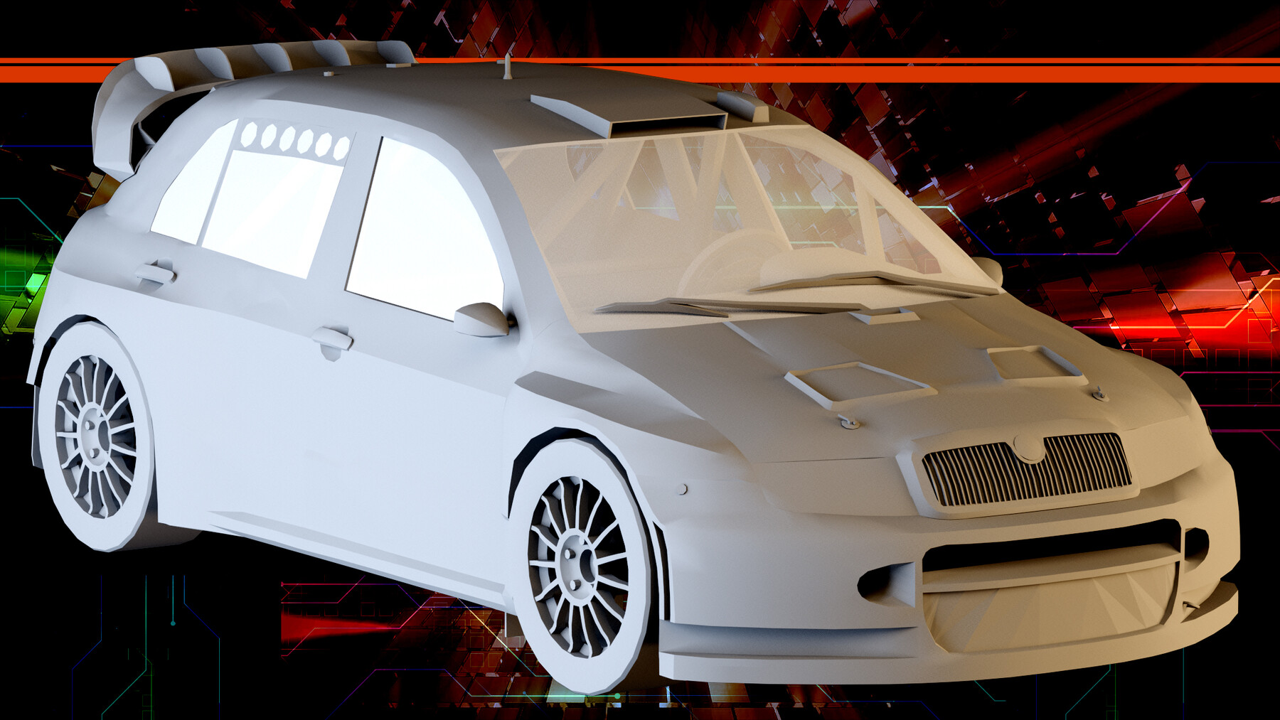 ArtStation - 13- Racing Cars- Vol 01- 3d models-max.fbx.obj | Game Assets