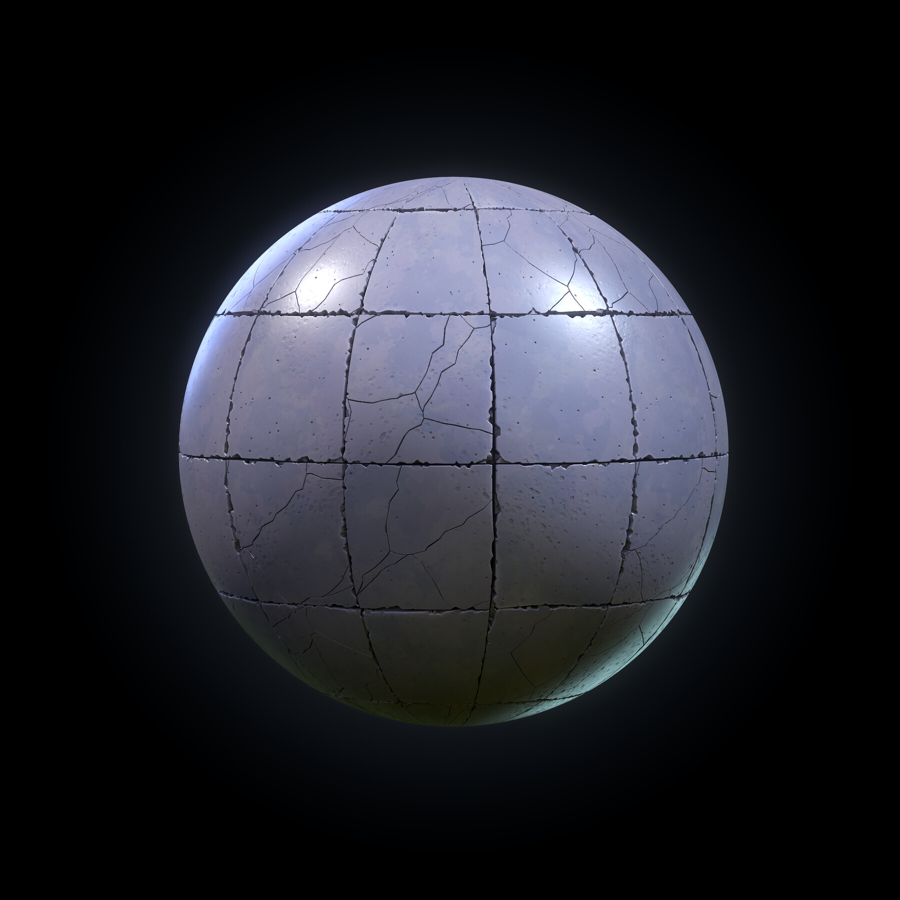 ArtStation - Broken stone floor - VOL 01 - substance designer | Game Assets