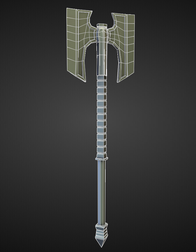ArtStation - AXE13 high and low poly | Game Assets