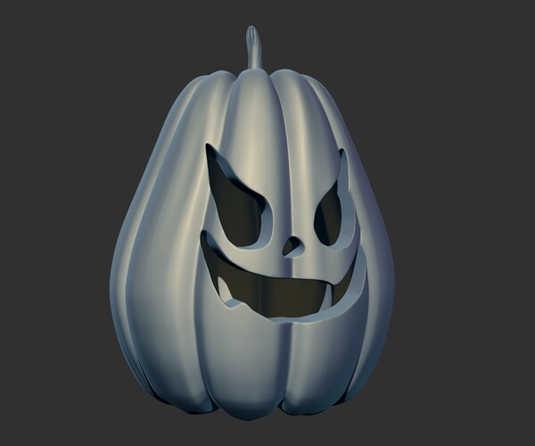 ArtStation - 12 Halloween Pumpkin Base Mesh Vol 5 | Resources