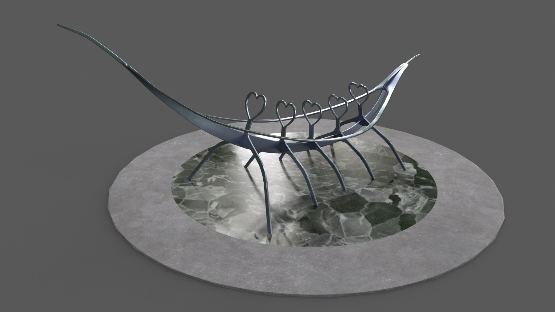 ArtStation - PBR Modern Monument and Memorial A | Game Assets