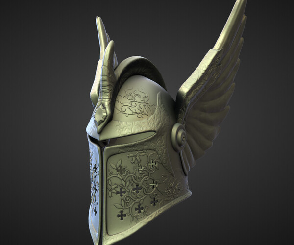 ArtStation - HELMET12 high and low poly | Game Assets