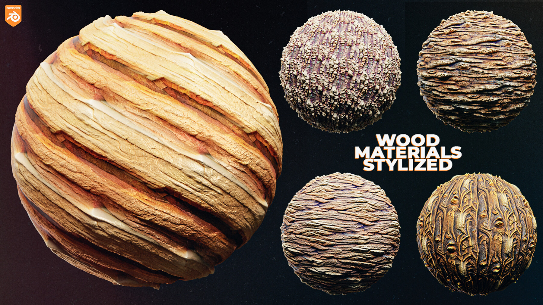 ArtStation - Wood Materials For Blender (Cycles, Eevee) | Resources