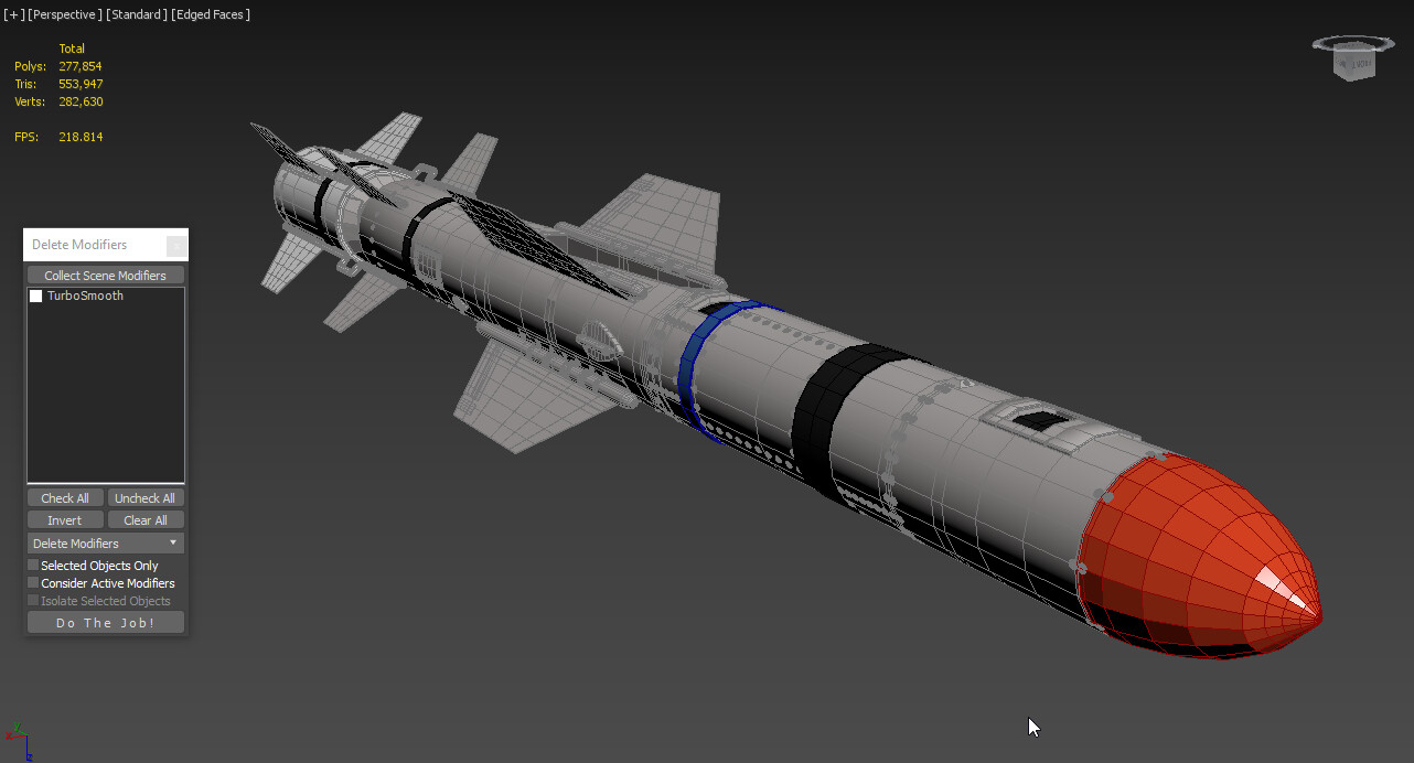 ArtStation - AGM UGM RGM 84 Harpoon Anti-Ship Missile 3D Model | Resources