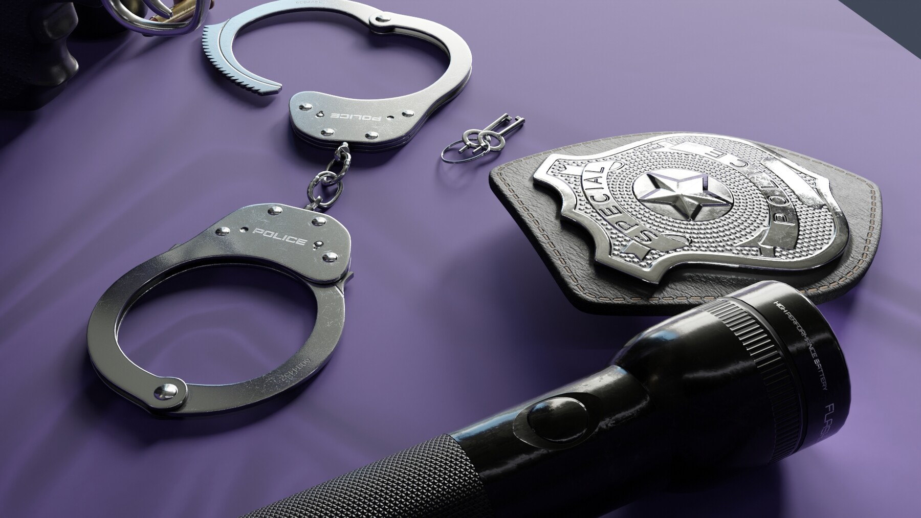 ArtStation - Detective Props Kit | Revolver Magnum | 357 caliber ...