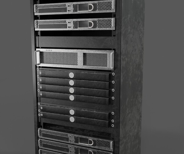 ArtStation - computer servers | Game Assets