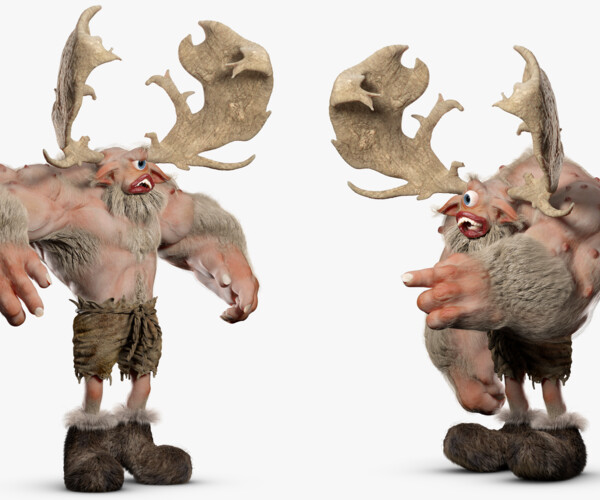 ArtStation - Cyclops Troll 3DS Max | Game Assets