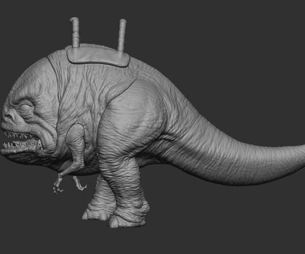 ArtStation - Bluurg Mount 1/18th Scale Model and Print-Ready Files ...