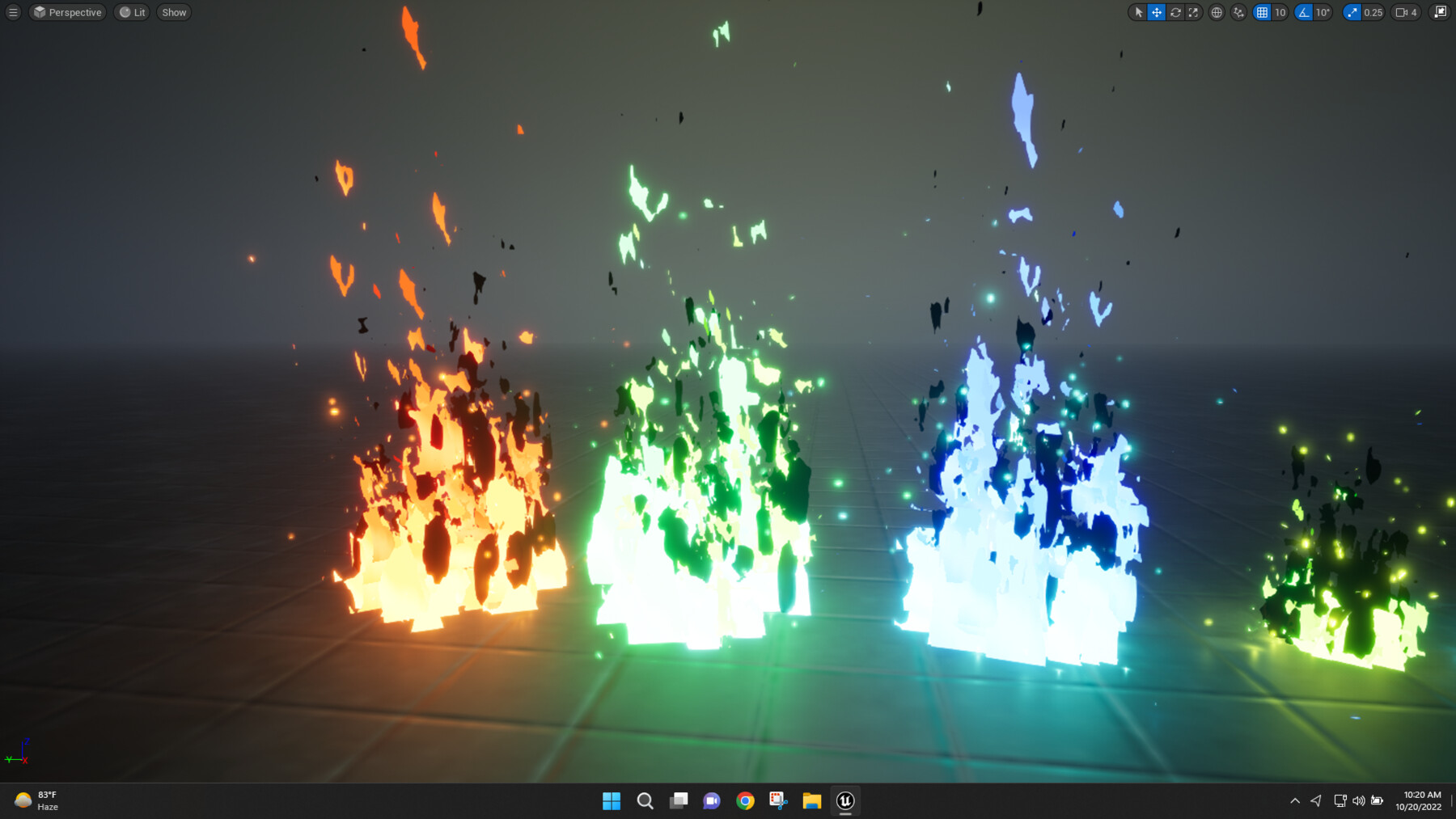 ArtStation - Unreal engine 5 Stylized Fire | Download file | Game Assets