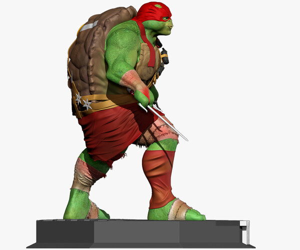 ArtStation - TMNT Raphael ready for 3d printing | Resources