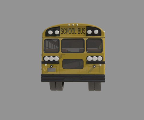 ArtStation - School Bus | Resources