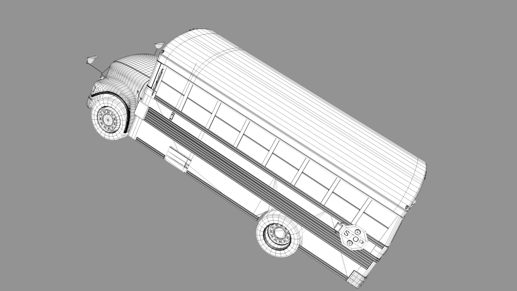ArtStation - School Bus | Resources