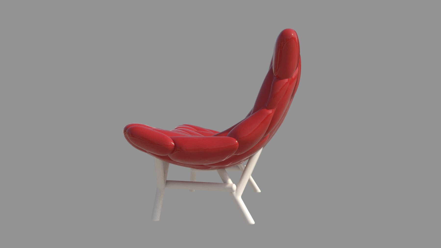 ArtStation - Red Double chair | Resources