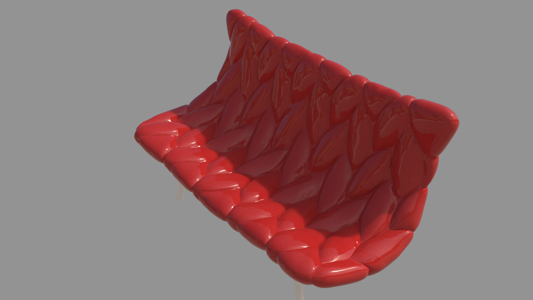 ArtStation - Red Double chair | Resources