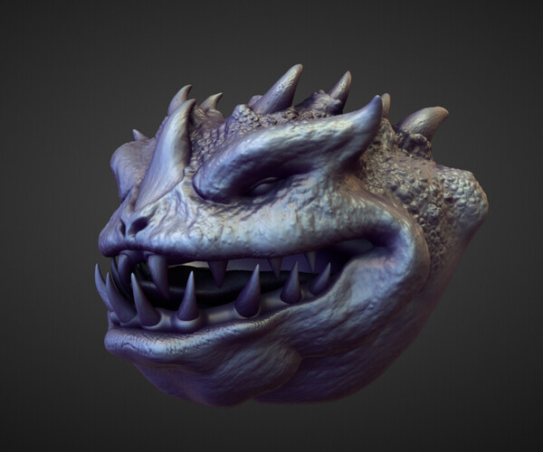 ArtStation - HEAD45 high poly sculpt | Resources