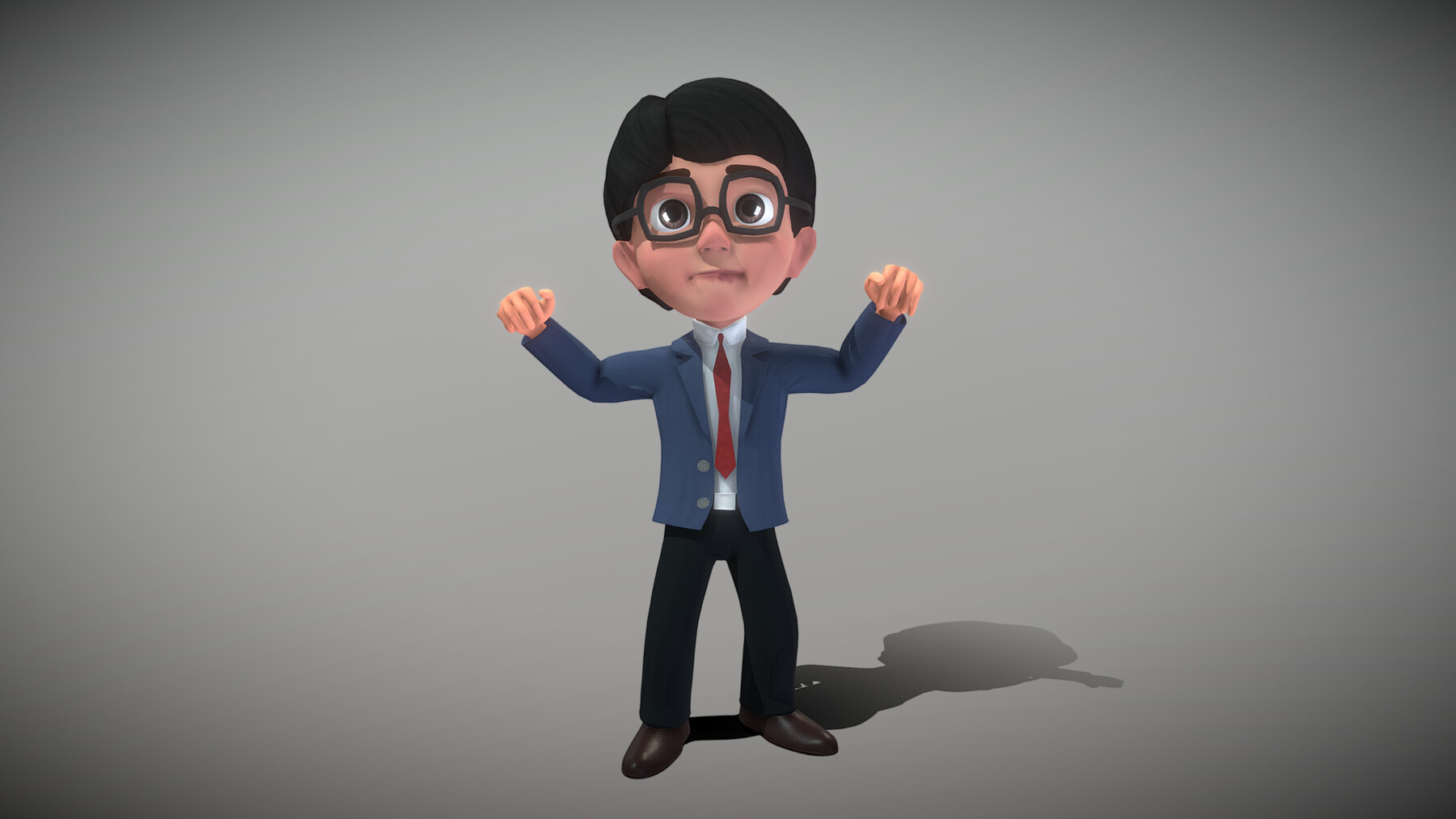 ArtStation - Cartoon Young Man | Game Assets