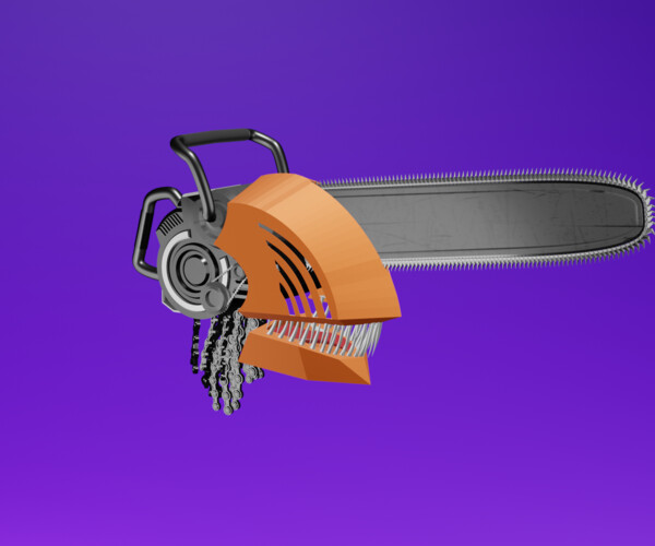 ArtStation - ChainSaw-Man Denji Devil Head | Resources