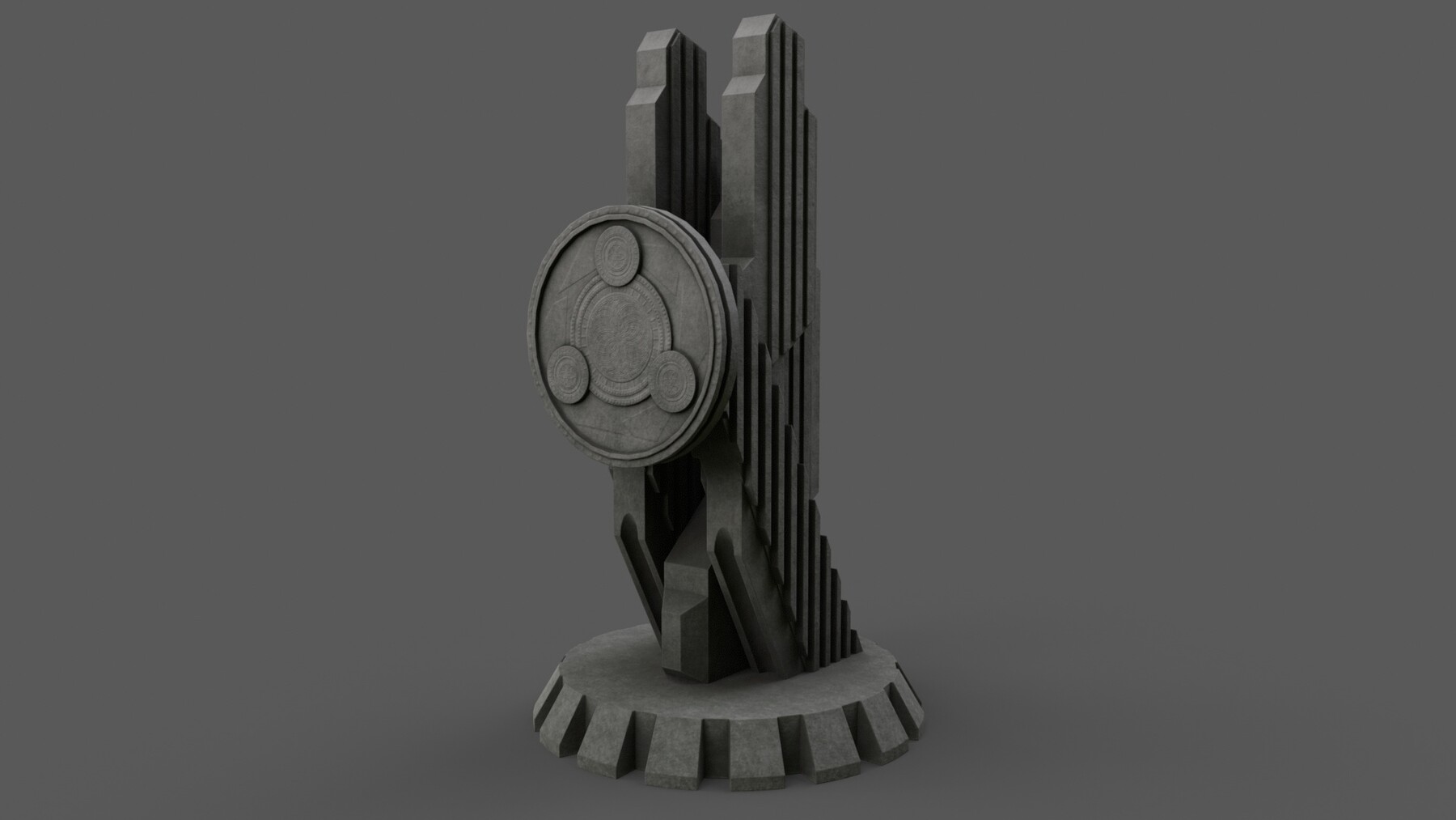 ArtStation - PBR Modern Monument and Memorial B | Game Assets
