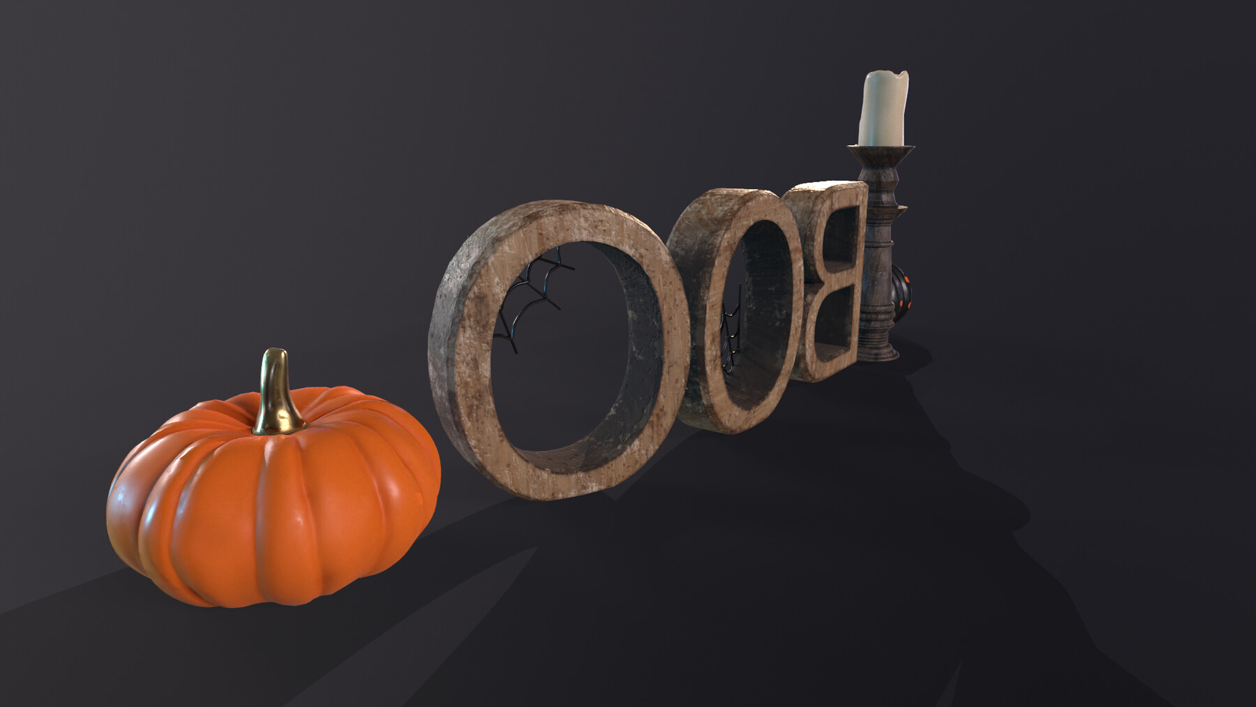 ArtStation - Halloween props - Decoration set | Resources