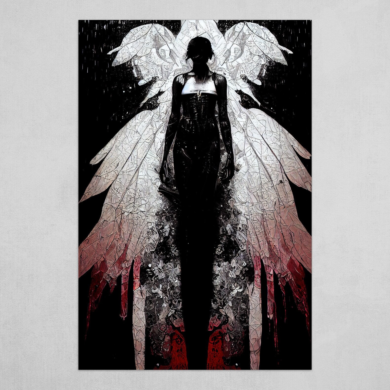 ArtStation - Dark Angel Downloadable Print, Stunning Art, Large ...